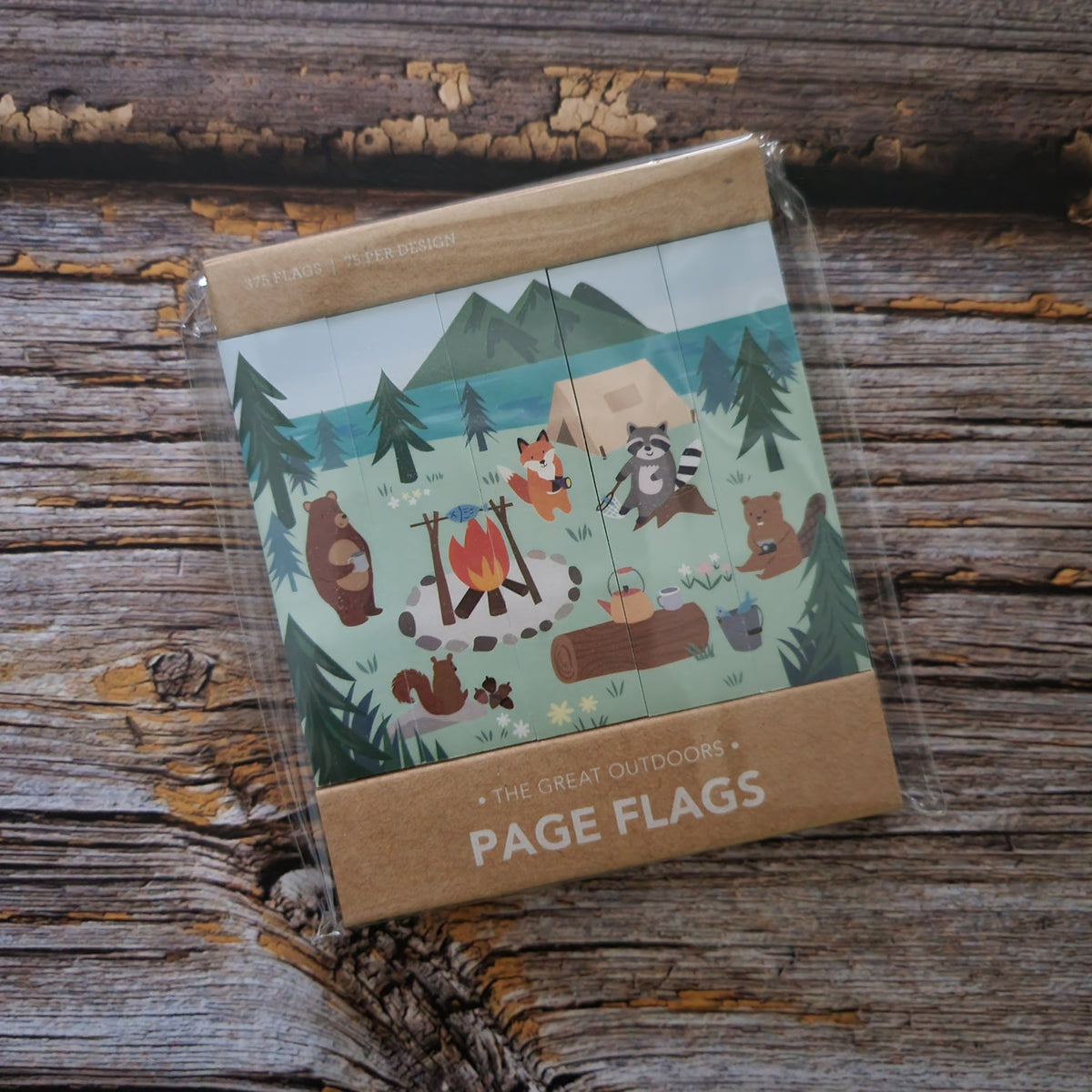 Woodland Creatures Page Flags | Hypnotic Yarn